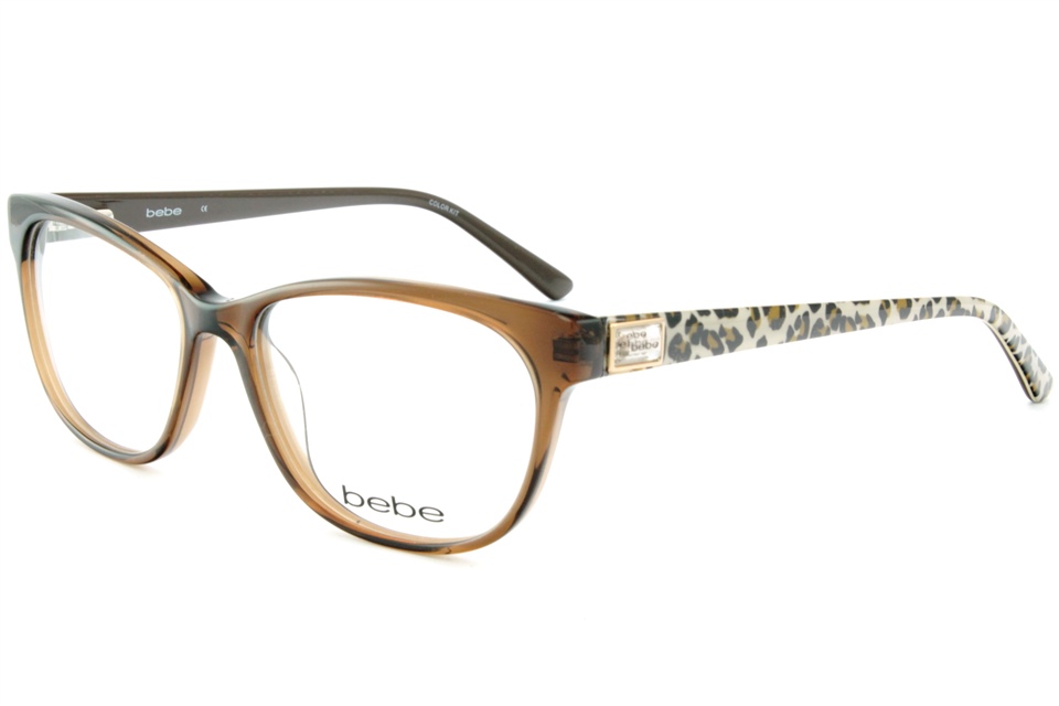 bebe BB5078 KICK BACK 210 Topaz | bebe glasses frames from All4Eyes