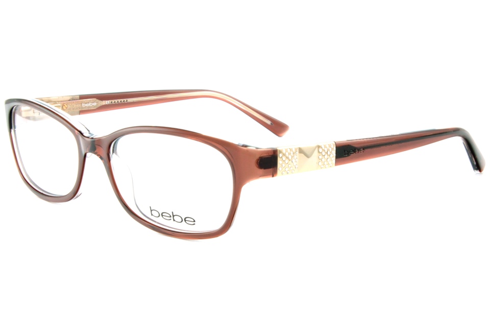 bebe BB5082 LADY VEGAS 210 TOPAZ | bebe glasses frames from All4Eyes