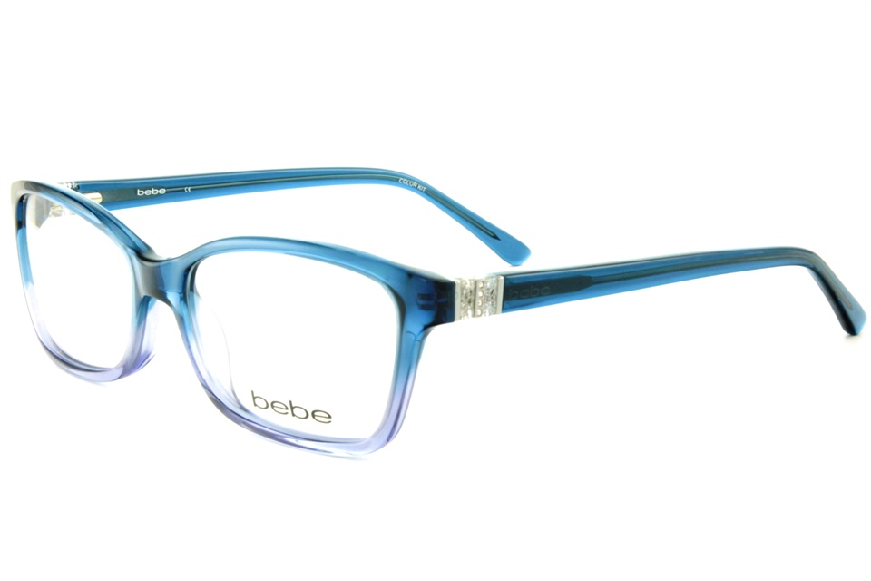 bebe BB5085 LOVE SICK 416 MIDNIGHT FADE | bebe glasses frames from All4Eyes