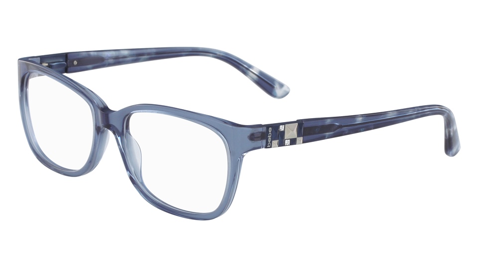 bebe BB5139 042 SAPPHIRE | bebe glasses frames from All4Eyes
