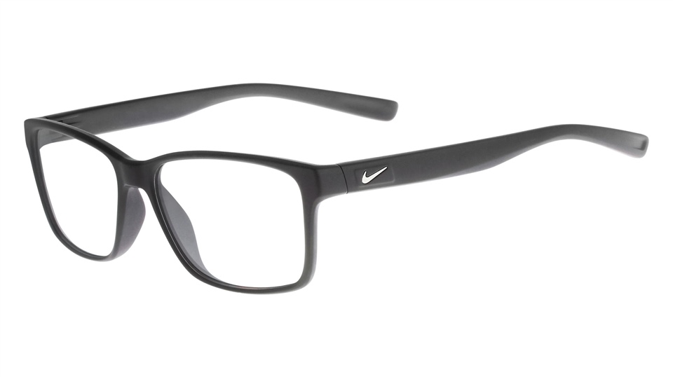 Nike NK 7091 INT 001 MATTE BLACK/ANTHRACITE/CLE | Nike glasses frames ...