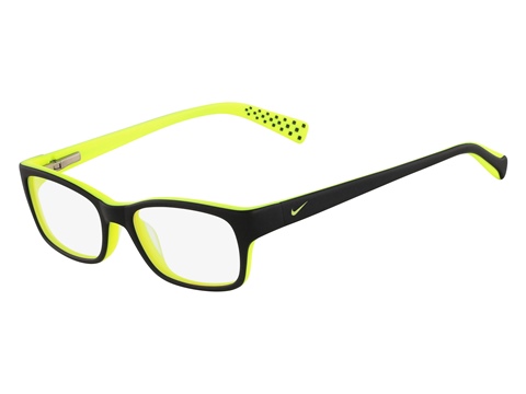 Nike Kids NK5513 020 BLACK/VOLT | Nike Kids glasses frames from All4Eyes